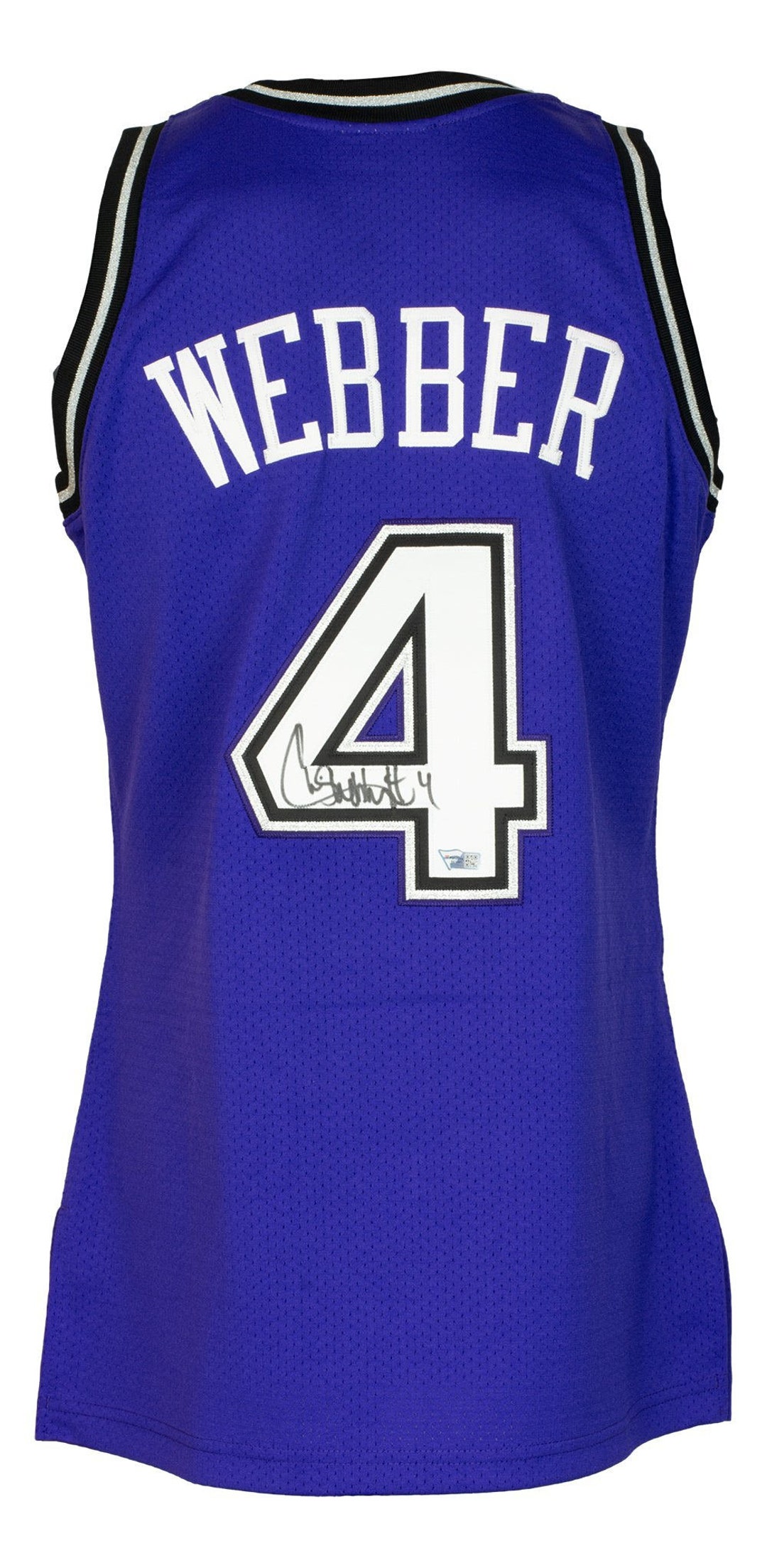 Chris Webber Signed Sacramento Kings Mitchell Ness Authentic Jersey ...