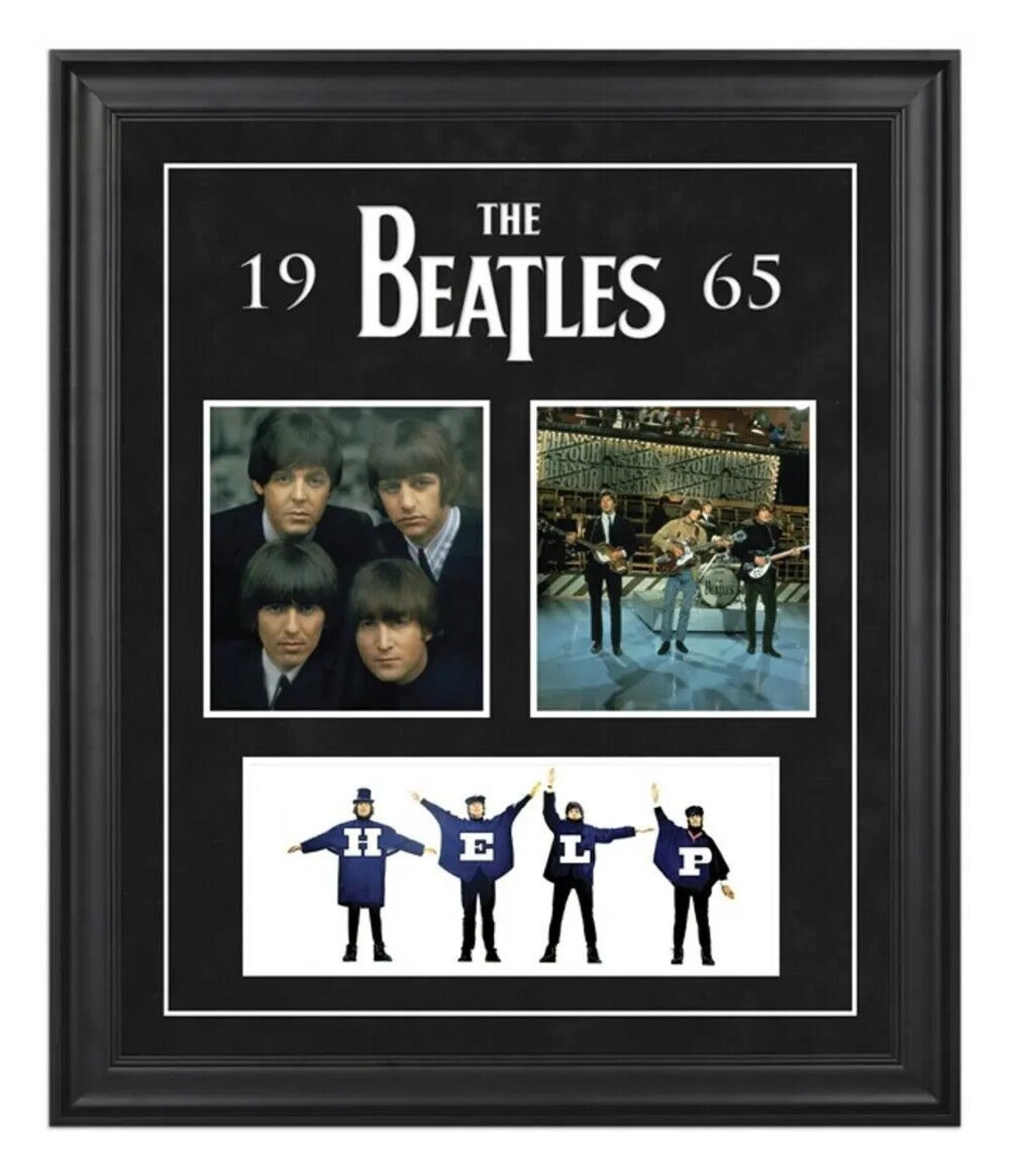 The Beatles Framed 20x27 1965 Photo Licensed Collage - Etsy