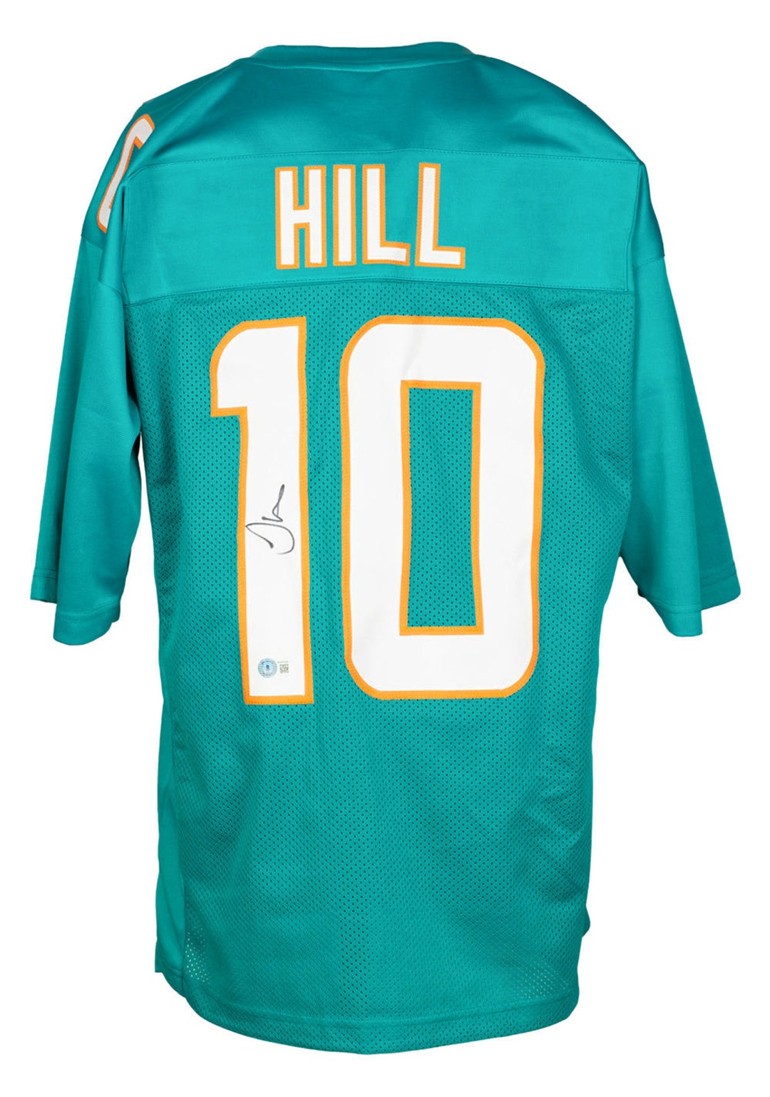 Tyreek Hill Signed Custom Teal Pro Style Football Jersey BAS ITP - Etsy