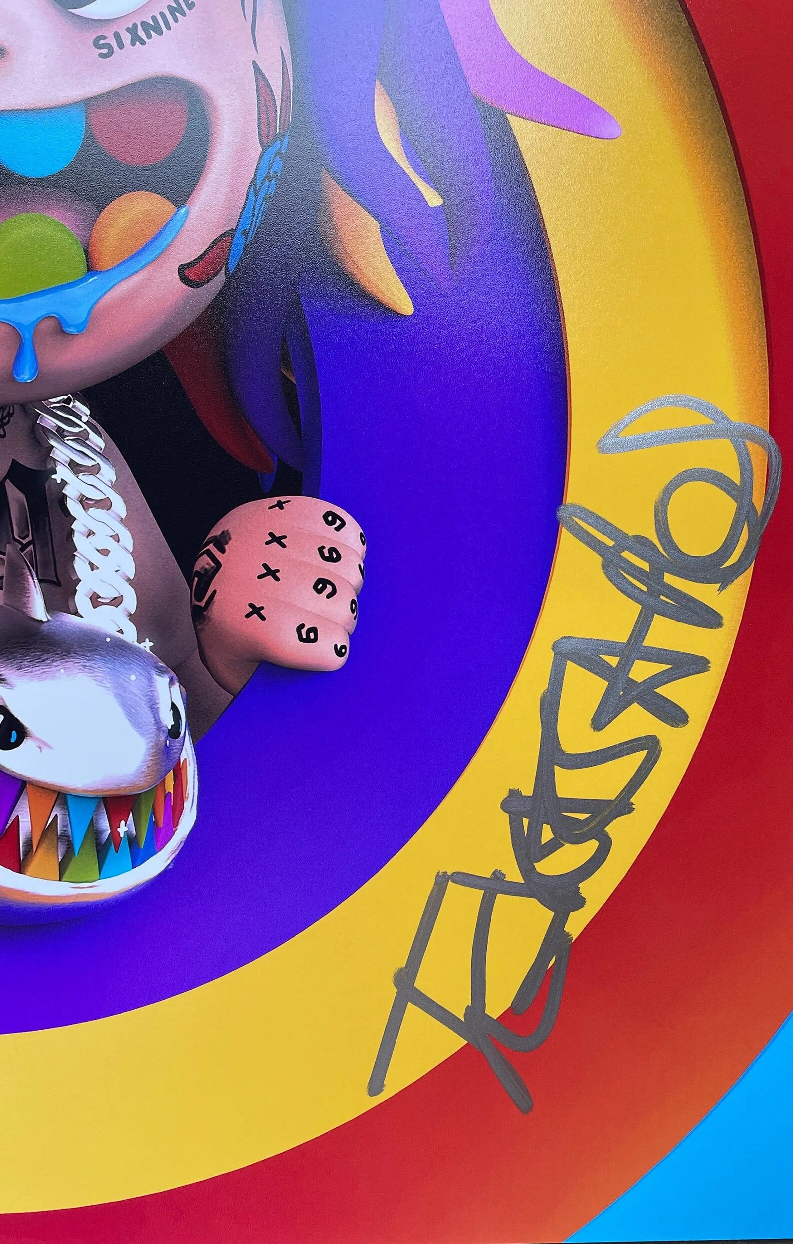 Tekashi 6ix9ine Shark Signed 16x20 BAS - Etsy