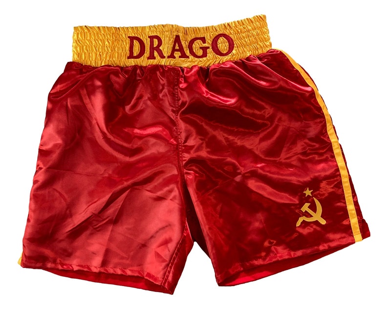 Rocky IV Ivan Drago Custom Movie Boxing Trunks - Etsy