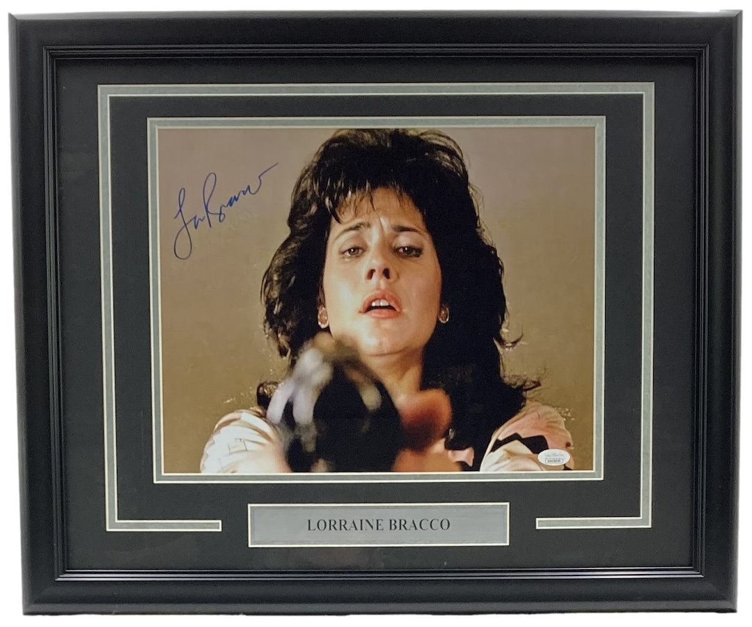 Lorraine Bracco Signed Framed 11x14 Goodfellas Gun Photo JSA ITP - Etsy