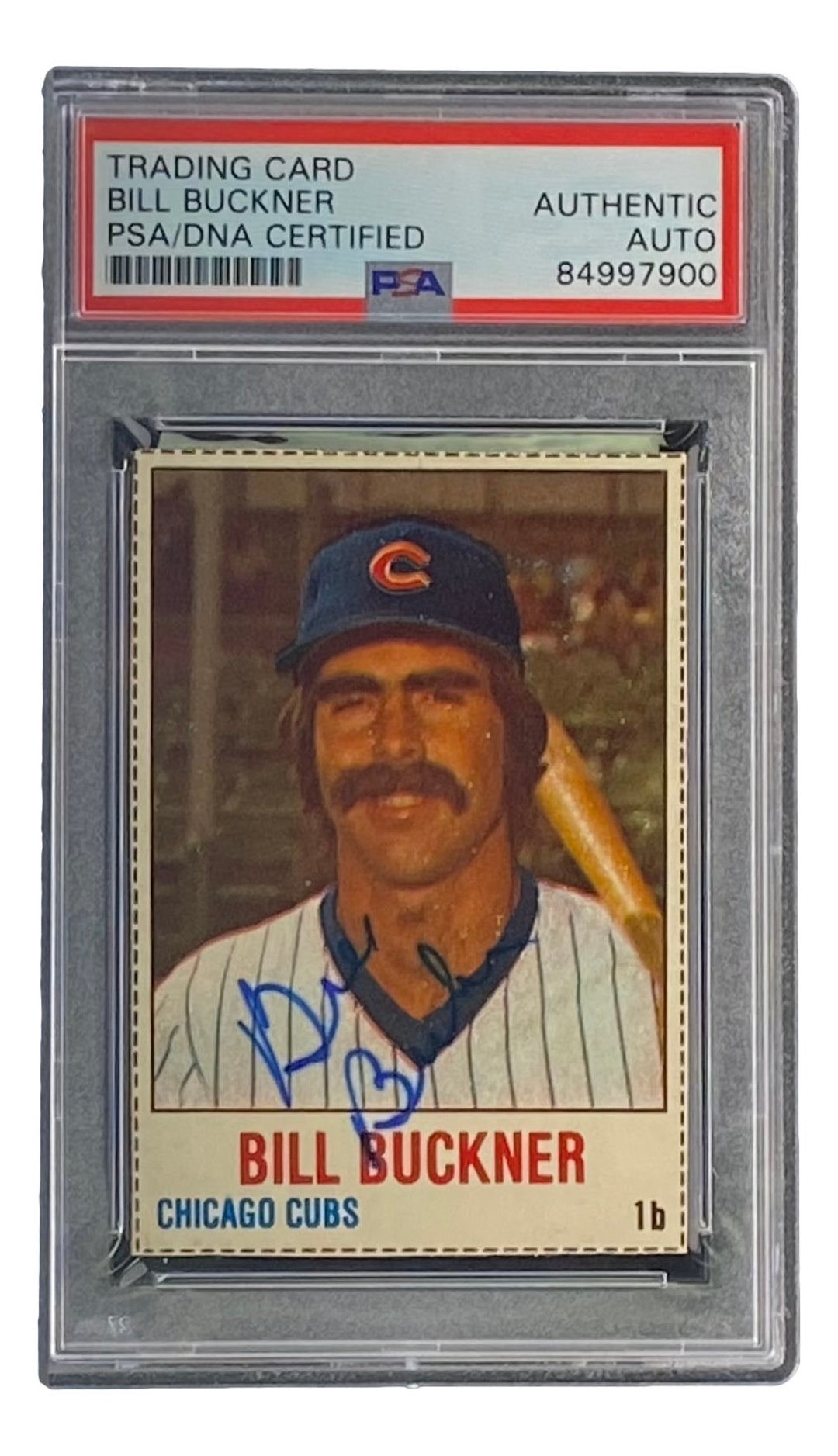 Bill Buckner Signed Chicago Cubs 1978 Hostess 46 Trading Card PSA/DNA ...
