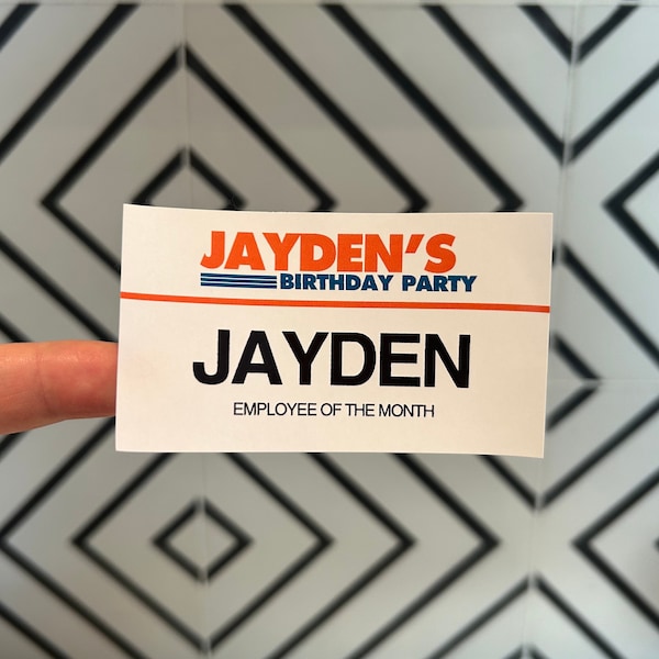 Costco Name Tag - Etsy