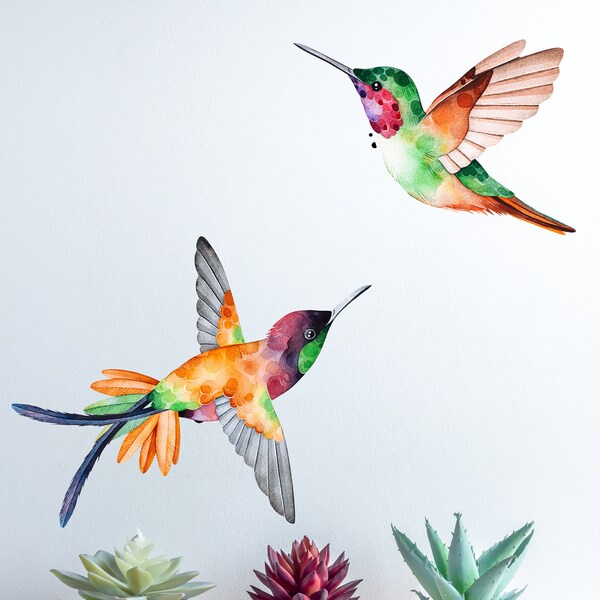 Bird Wall Decals - Etsy
