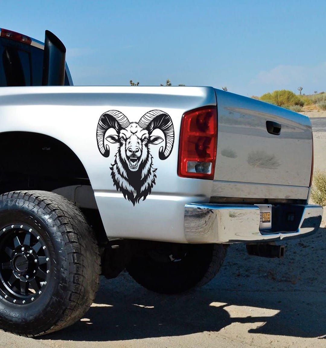 Ram Decal , Truck Hood Decal, Large Hood Decal , Universal Fit, Truck ...