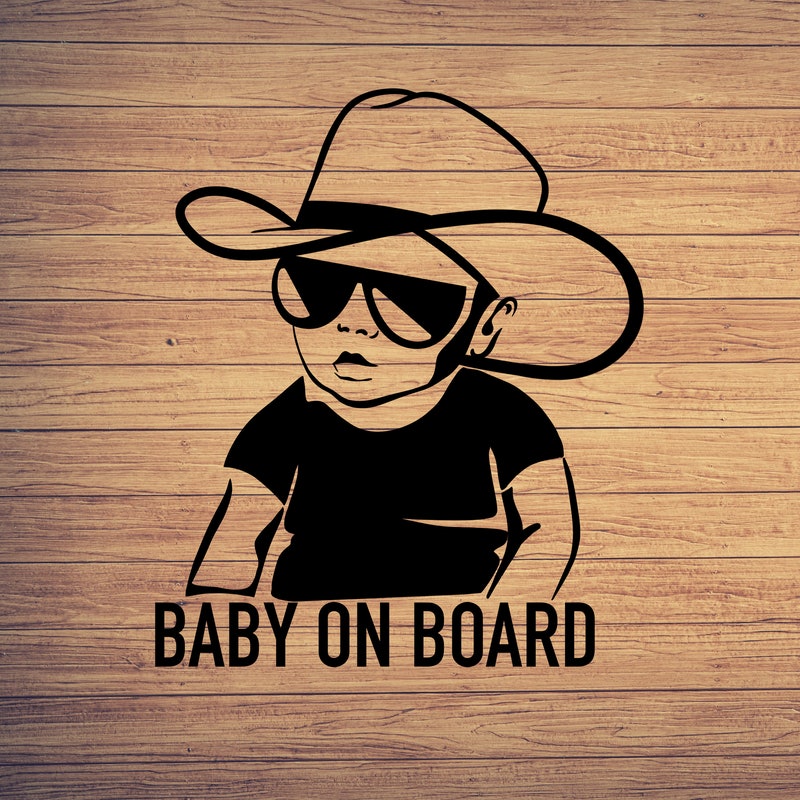 Baby Car Decal - Etsy