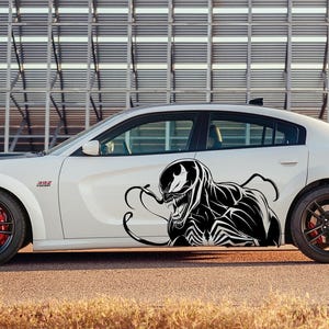 Venom Car Decal , Side Car Decal, Villain Decal, Large Body Decal ...