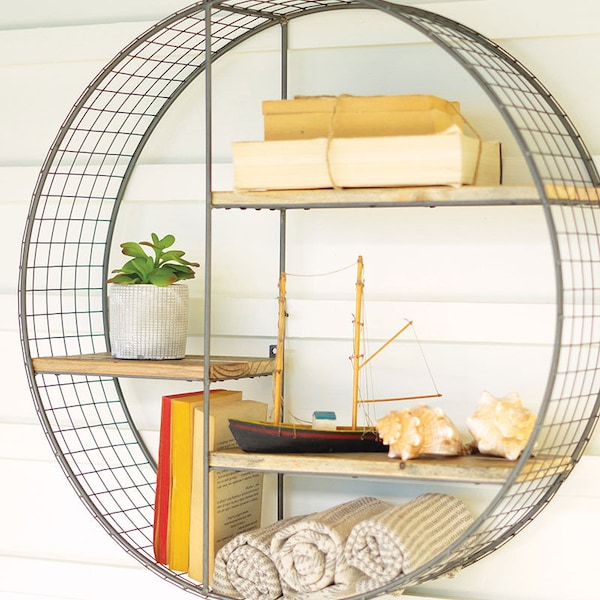 Round Shelf - Etsy