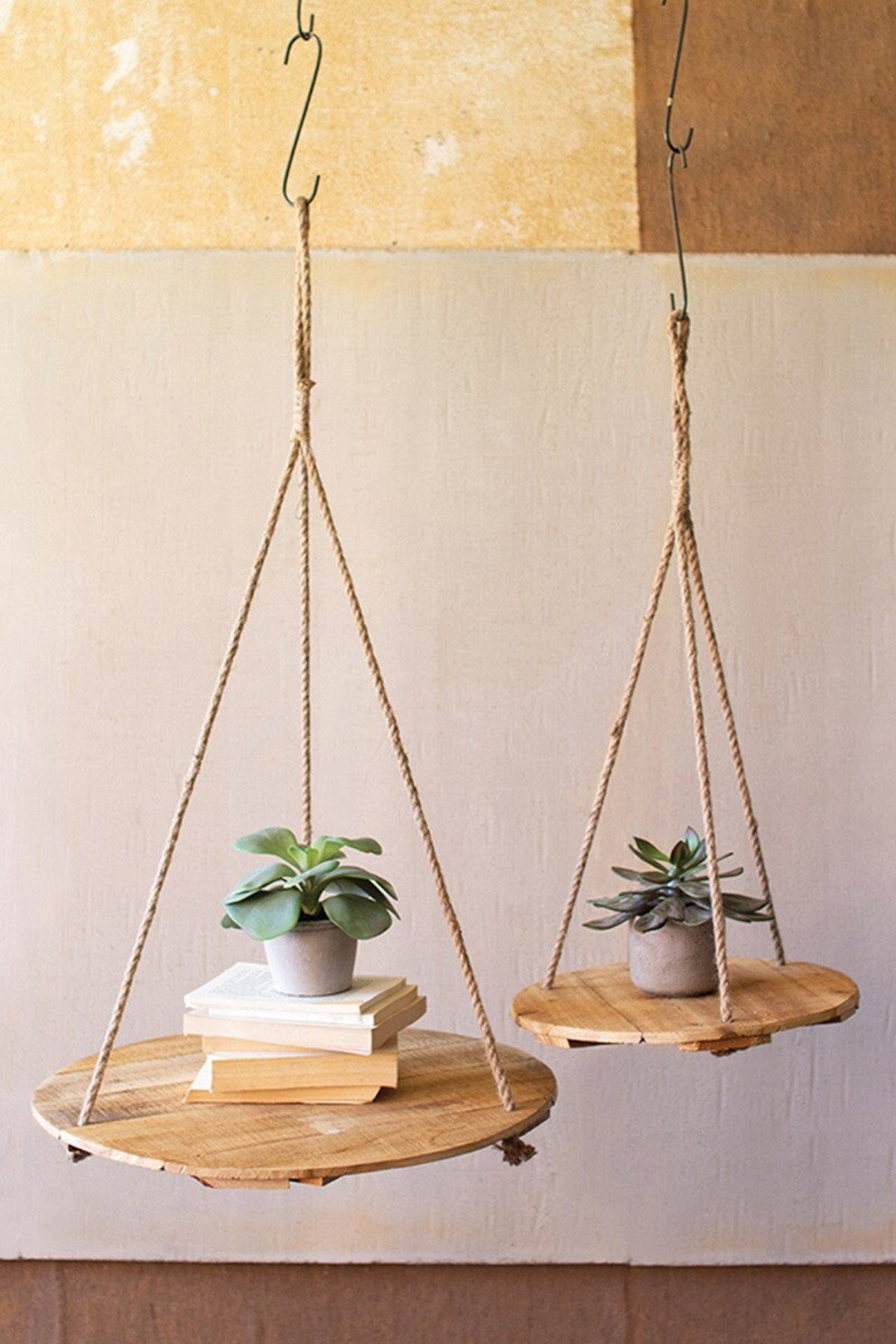 Hanging Farmhouse Wooden Display Trays - Etsy