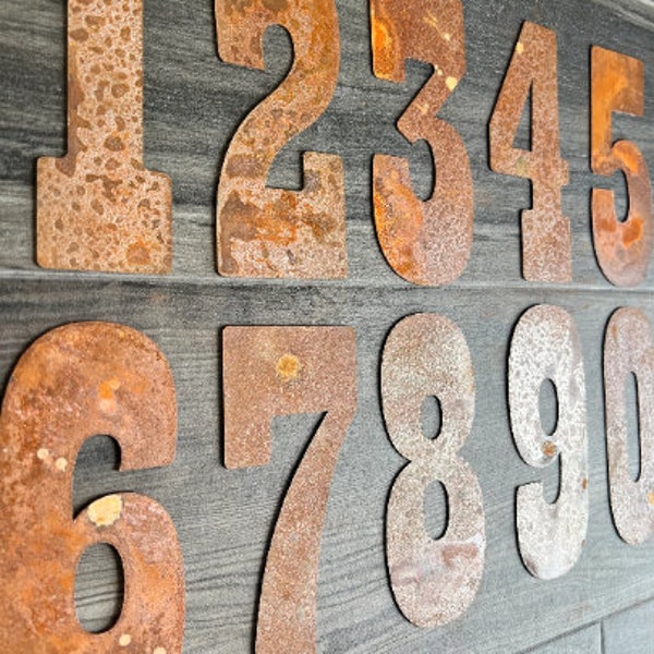 Rustic Letters - Etsy