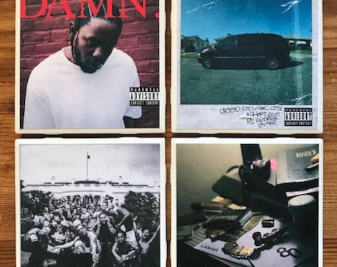 Kendrick Lamar Album Coasters - Etsy