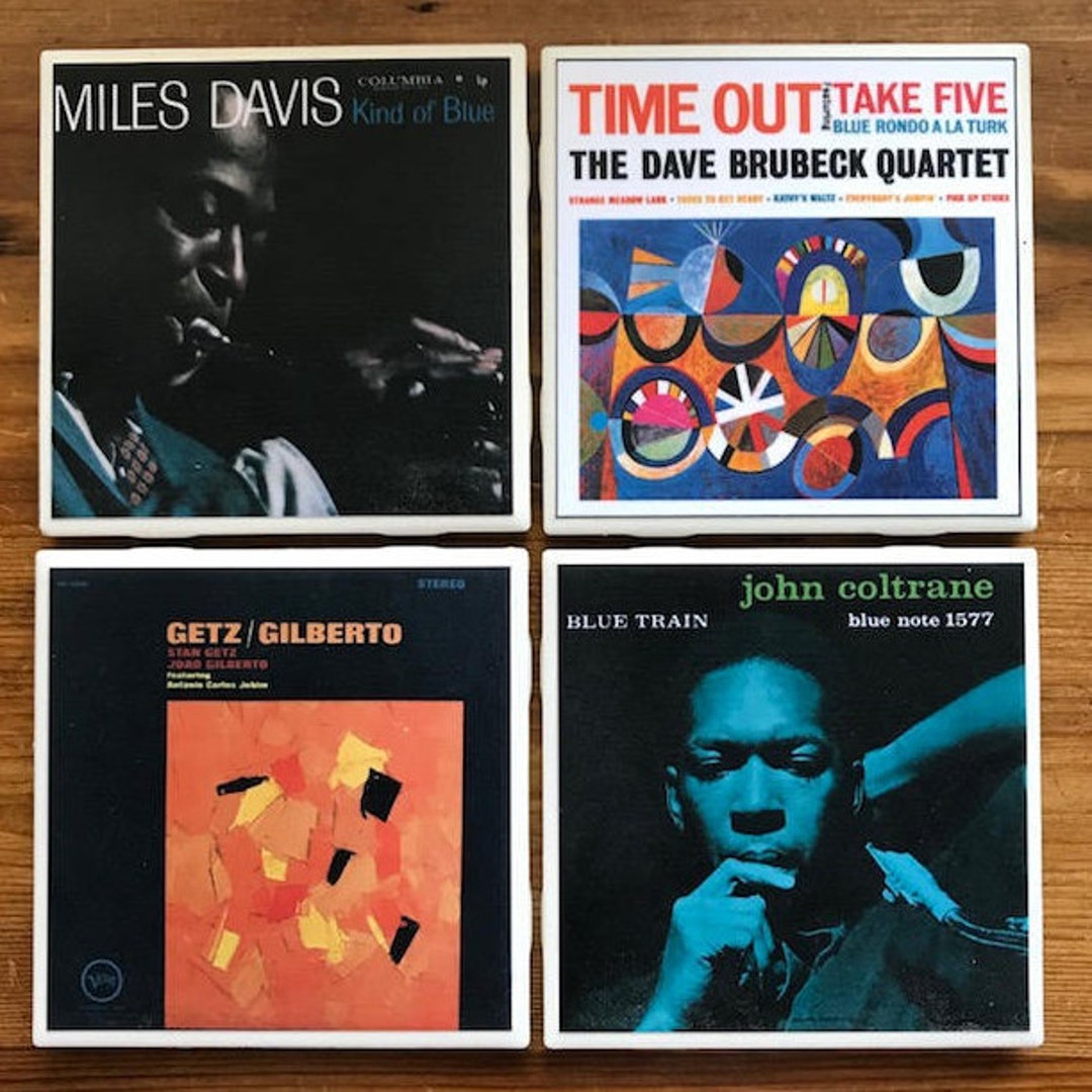 Jazz Collectors Album Cover Coasters - Etsy