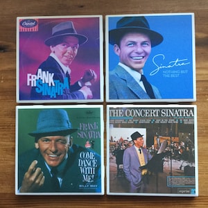 Frank Sinatra Album Cover Coasters - A - Etsy