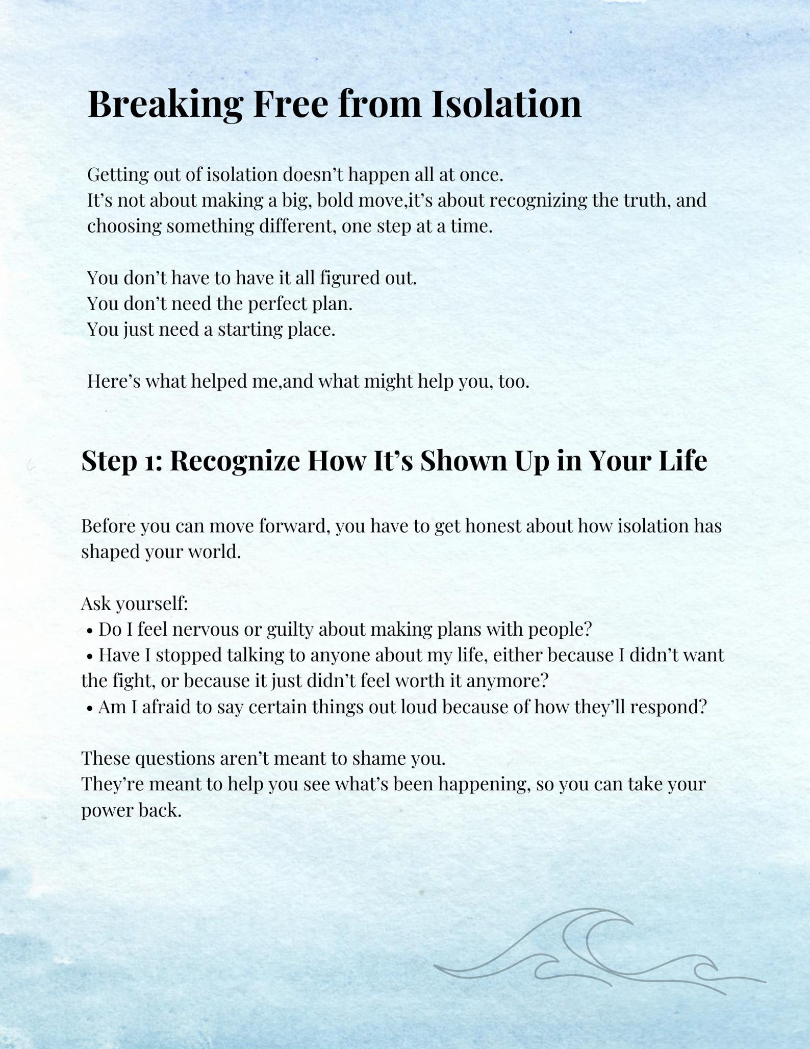 The Hidden Signs of Isolation | Emotional Abuse Healing Guide | Digital ...