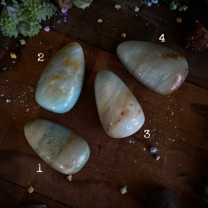 Sky Blue Quartz Raindrop Stone, Sky Blue Caribbean Quartz, Hand Carved ...