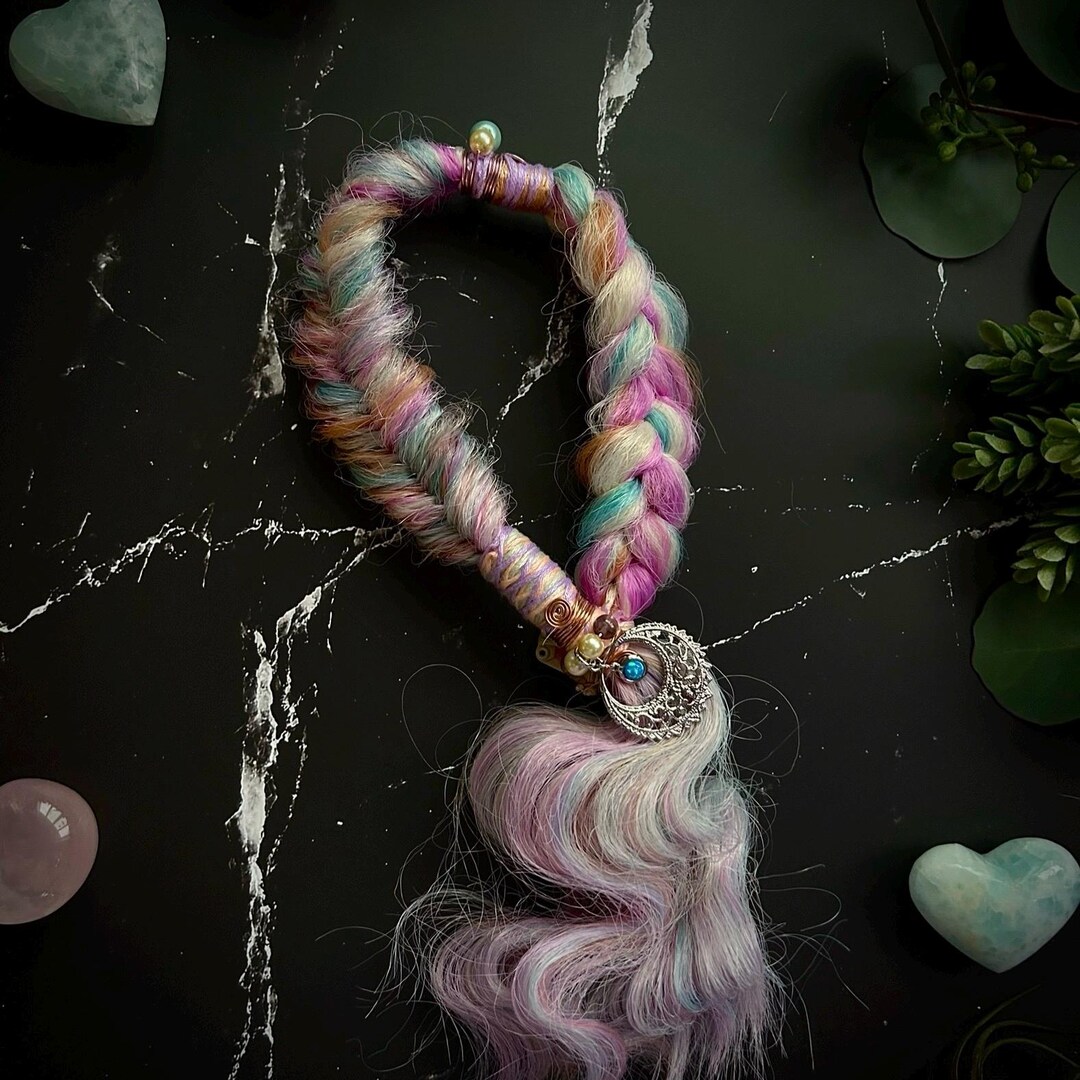 Clip-in Fancy Fairy Braids, 1 Thick Faux Braid, Fancy Fairy Braids ...