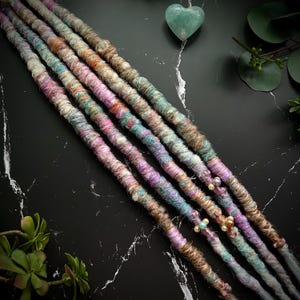 5 Ready to Ship Dreadlock Extensions, Honey Candy Blend Synthetic ...