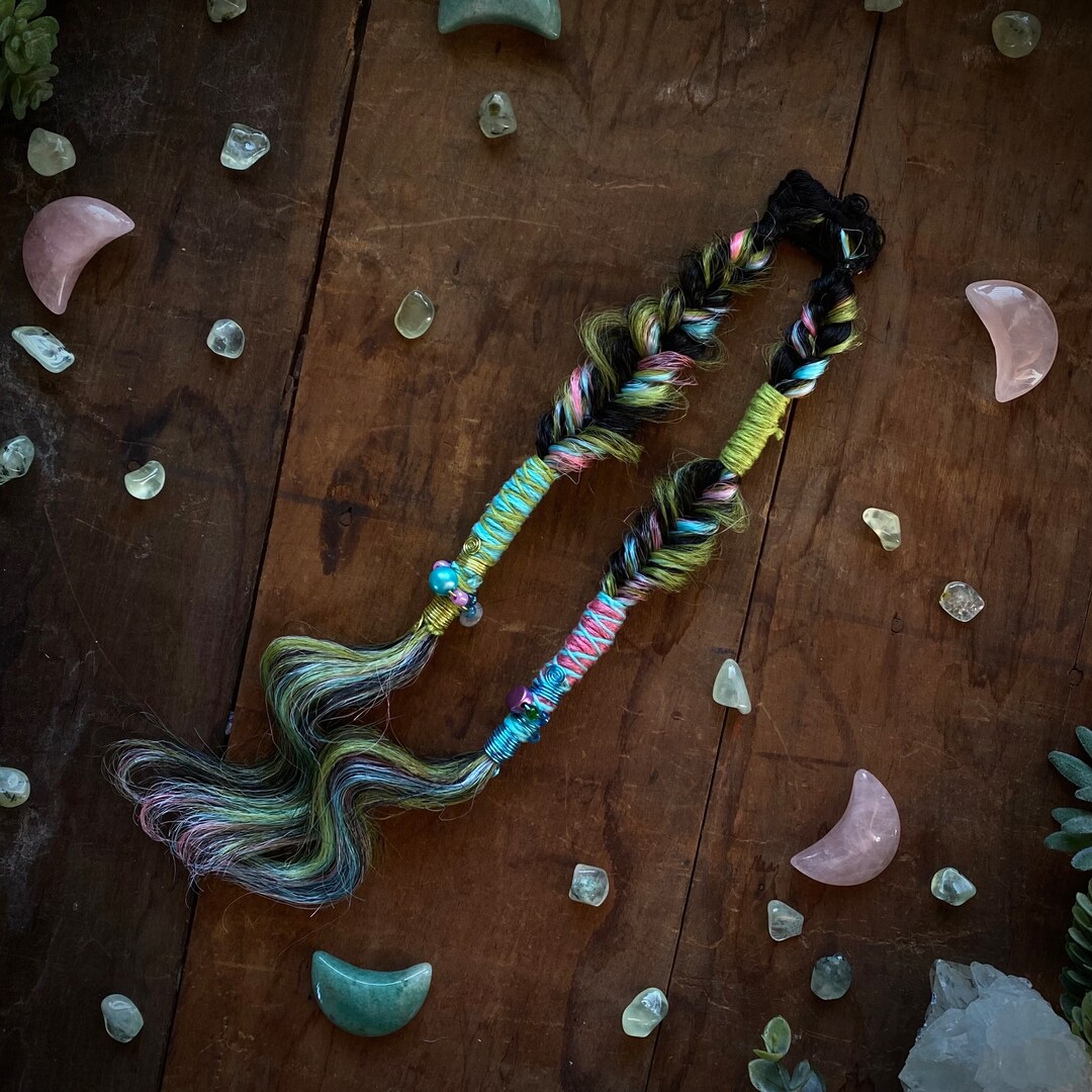 Clip-in Fancy Fairy Braids, Faux Braids, Clip-in Fishtail Hybrid Braid ...