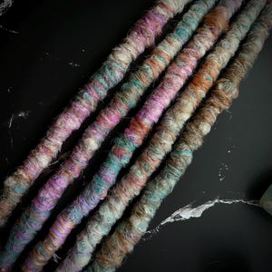 5 Ready to Ship Dreadlock Extensions, Honey Candy Blend Synthetic ...