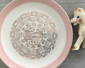 1963 calendar | Etsy