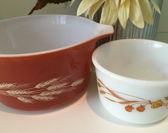 Pyrex autumn harvest | Etsy