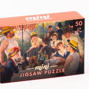 Mini Masterpiece Jigsaw Puzzle in a Matchbox - 50 Piece. Assorted Famous Paintings - Etsy