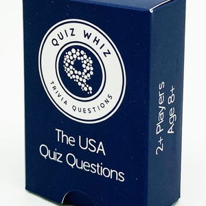 Quiz Whiz Trivia Cards in Matchbox: Assorted Themes, Family Fun - Etsy