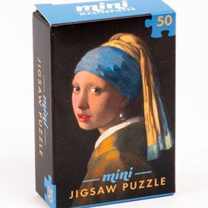 Mini Masterpiece Jigsaw Puzzle in a Matchbox - 50 Piece. Assorted Famous Paintings - Etsy
