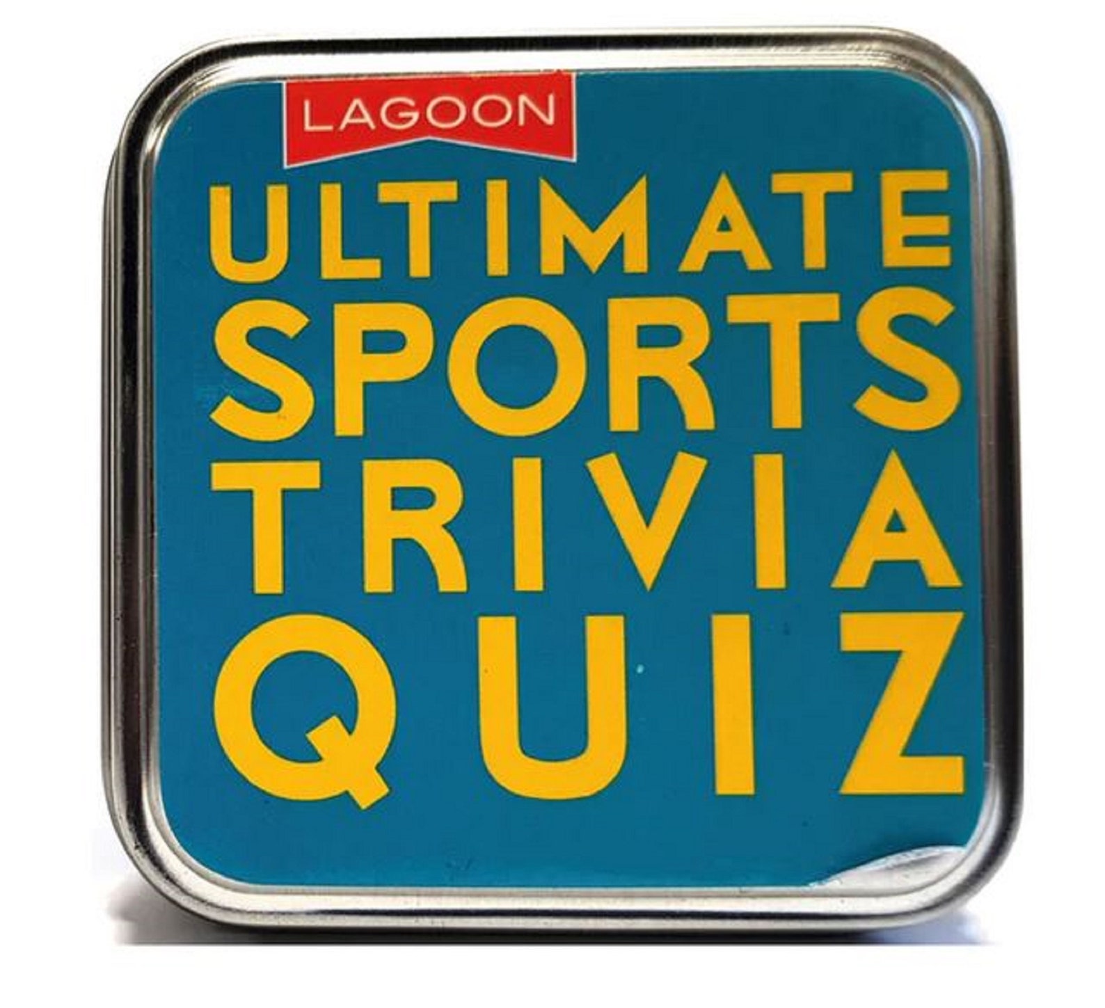 Tabletop Trivia Quiz in a Tin- Assorted Themes Sports, Music, Food and ...