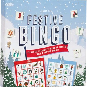 Festive Christmas Bingo Game: Family Holiday Fun - Etsy UK