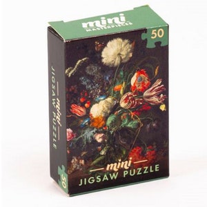 Mini Masterpiece Jigsaw Puzzle in a Matchbox - 50 Piece. Assorted Famous Paintings - Etsy