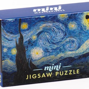 Mini Masterpiece Jigsaw Puzzle in a Matchbox - 50 Piece. Assorted Famous Paintings - Etsy
