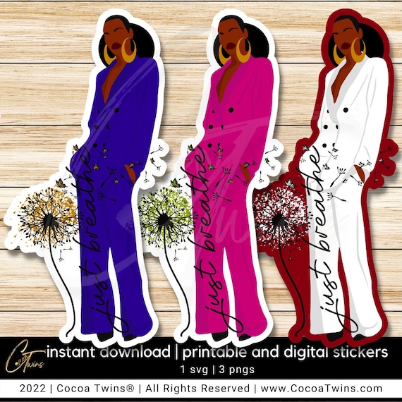 Printable and Digital Stickers in SVG and PNG Formats With - Etsy