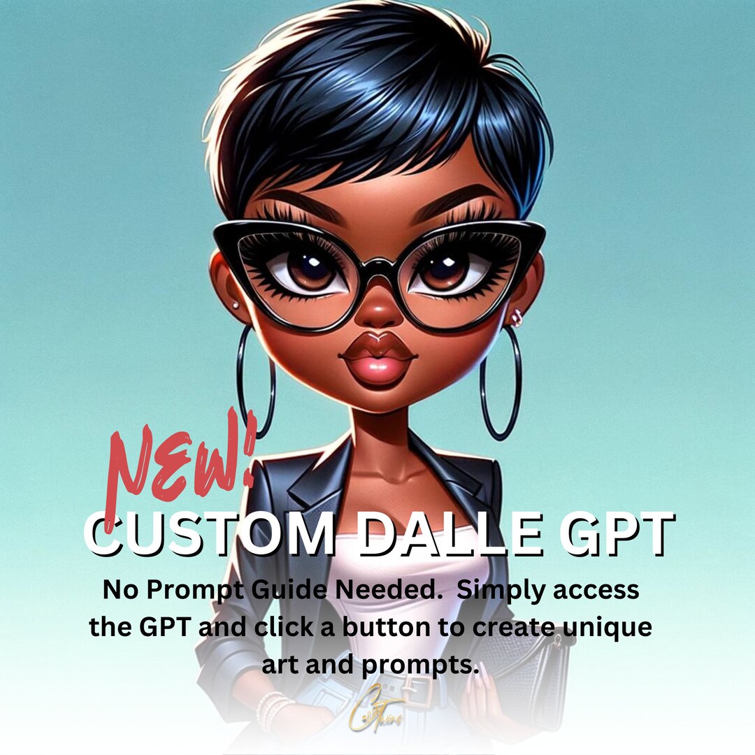 Custom DALLE GPT Push Button Art Creation Fast, Unique Digital Art & Monetization Coach ChatGPT ...
