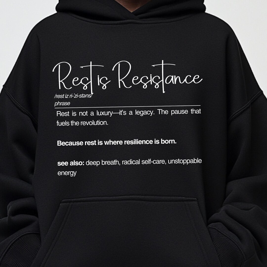 Rest is Resistance Word Art Digital Download | Black Culture | SVG ...