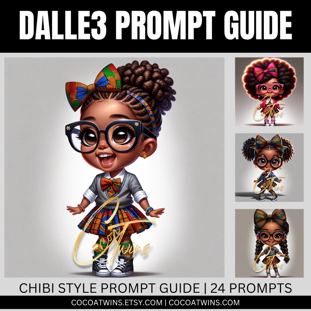 Chibi Girls in Uniforms DALLE3 Prompt Guide 12 Images 24 Prompts ...