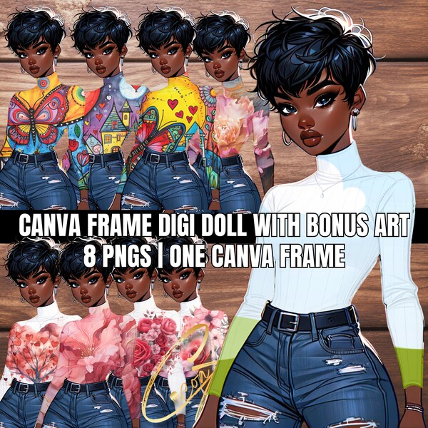 African Design Canva - Etsy