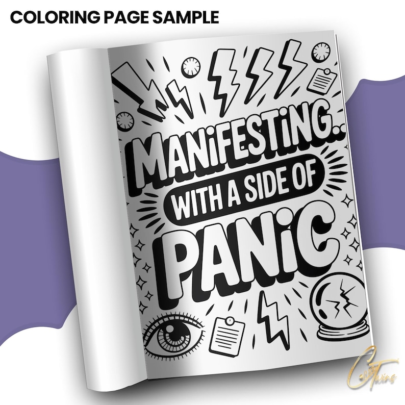 Shut Up, I’m Manifesting™ Coloring Book for Adults - Etsy