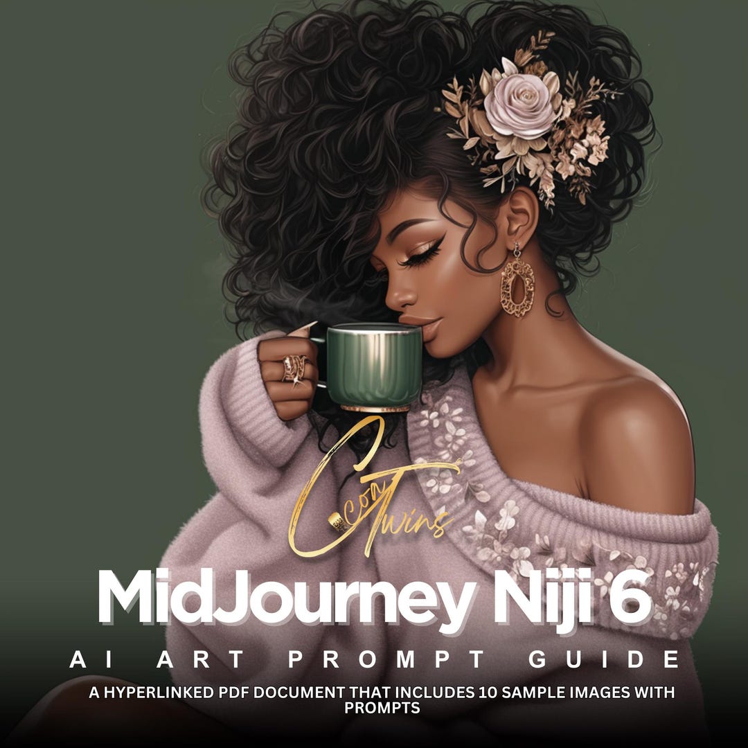 Midjourney AI Prompt Guide 200 Mockup Templates Final Artwork Samples ...