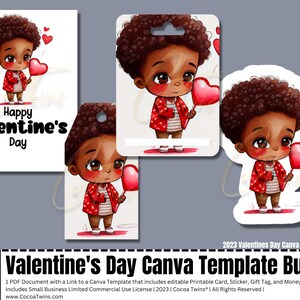 Printable Valentine Day Bundle Printable Sticker Printable Gift Tag ...