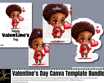 Printable Valentine Day Bundle Printable Sticker Printable Gift Tag ...