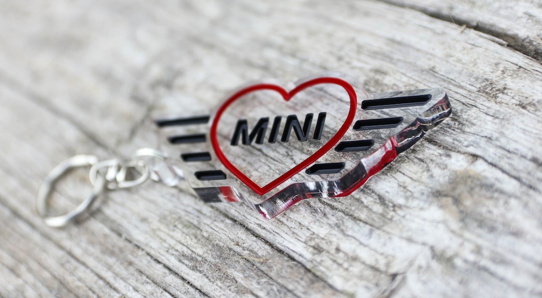 MINI Cooper One Keychain. Car Auto Accesories, Birthday Gift Keychain ...