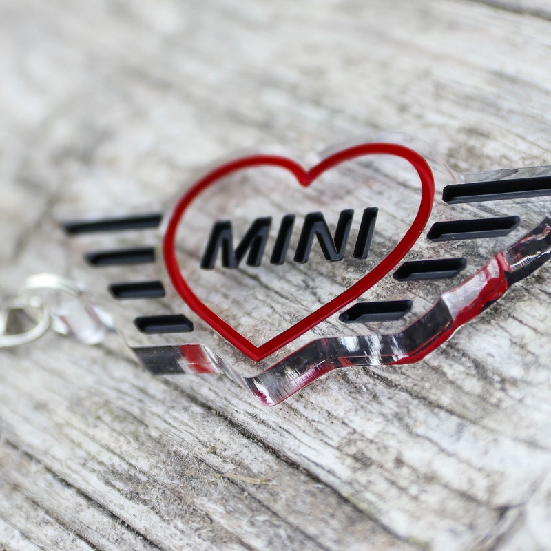 Mini Cooper Keychain - Etsy