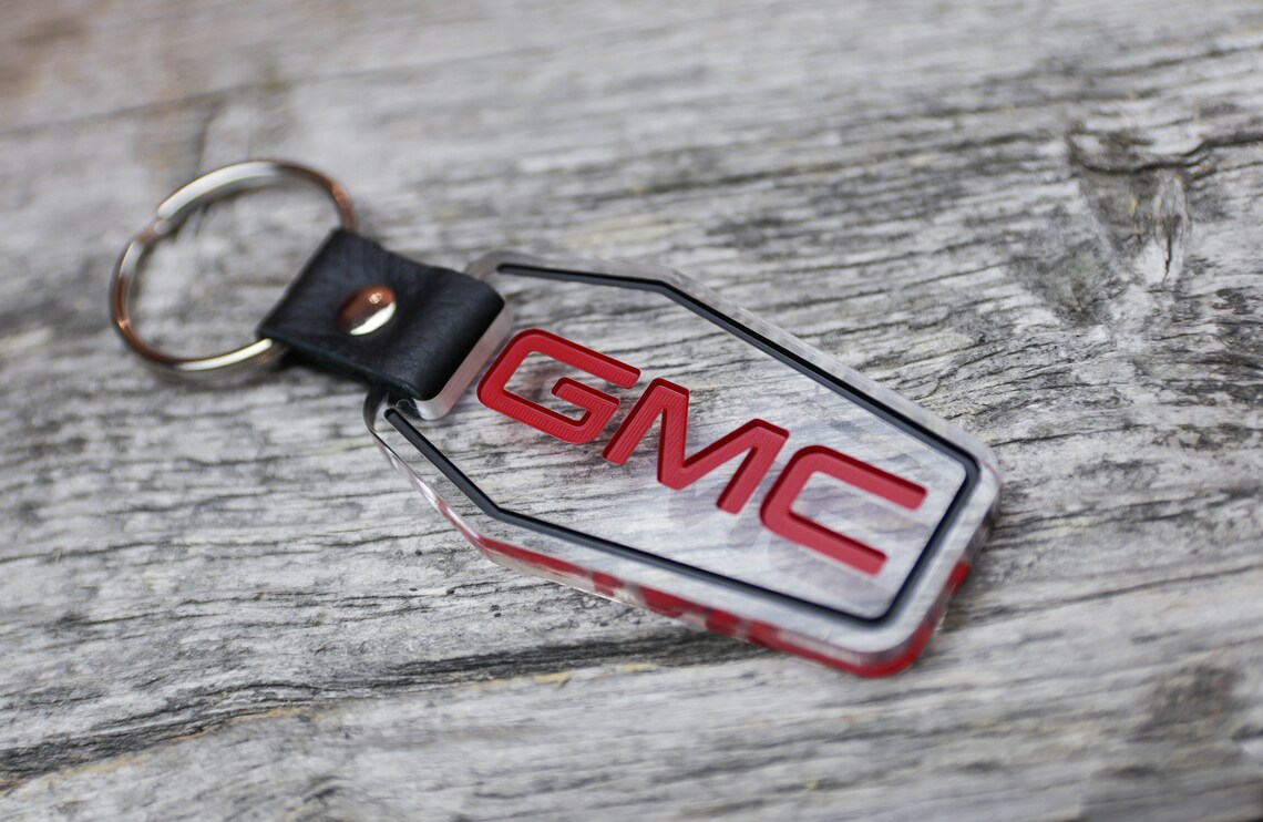 GMC Keychain: Sierra, Acadia, Canyon, Terrain, Yukon - Plexiglass ...