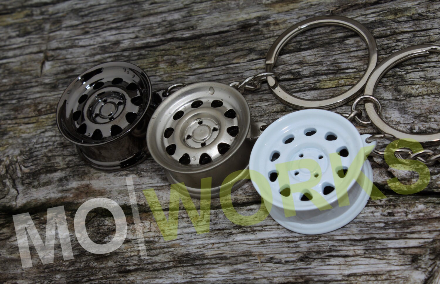 Steel Wheel Keychain Keychain Keyring Jdm Edm Usdm Auto - Etsy