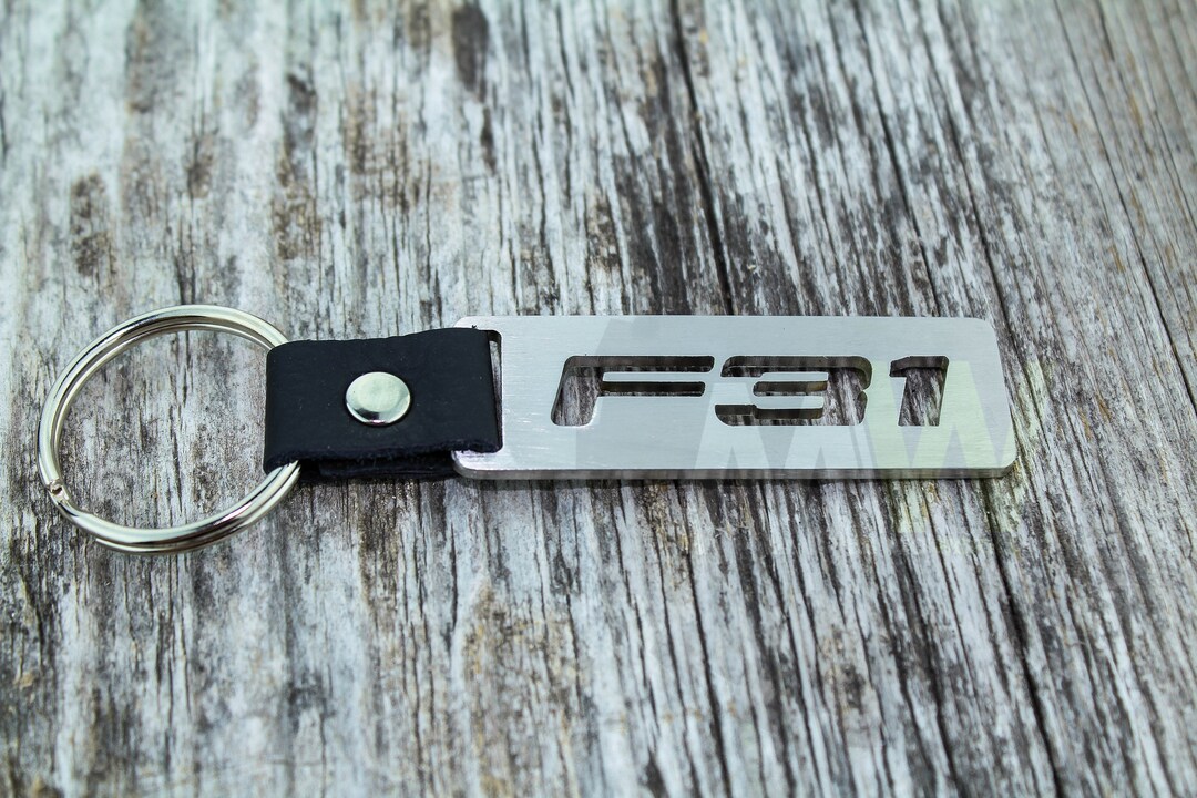 F31 Keychain Stainless Steel Car Keyring Touring Wagon M3 330 320 N55 ...