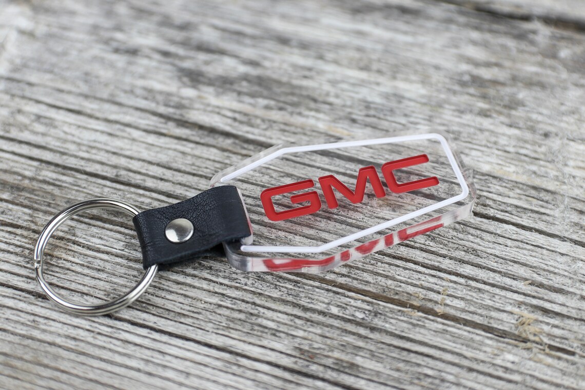 GMC keychain SIERRA Acadia Canyon TERRAIN Yukon key fob key | Etsy