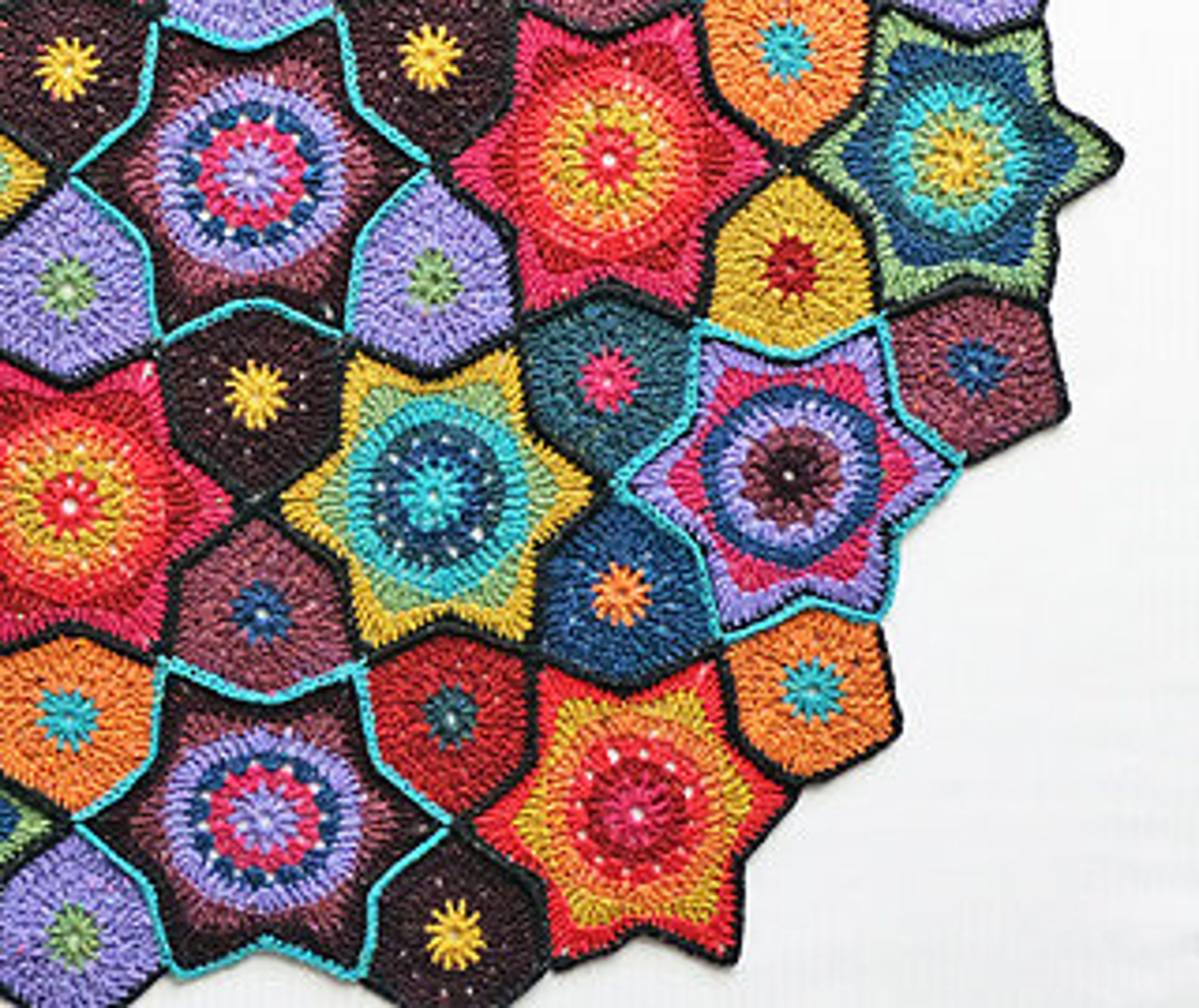 Jewelled Star Blanket - Etsy