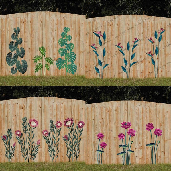 Fence Stencils - Etsy